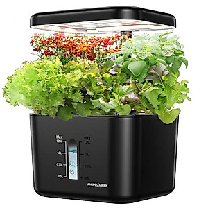 Ahopegarden Indoor Garden Hydroponic Growing System with Seed Pod Kit