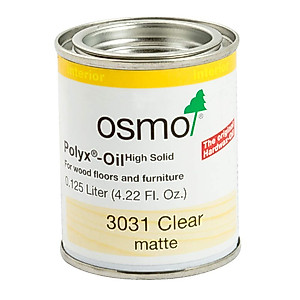 Osmo Polyx-Oil - 3031 Clear Matte - .125 Liter