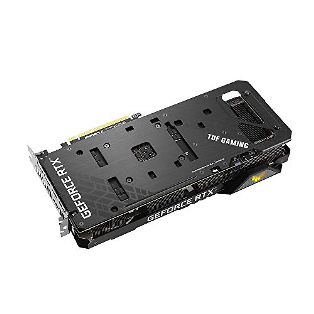 ASUS TUF Gaming NVIDIA GeForce RTX 3060 Ti OC Edition Graphics Card (PCIe 4.0, 8GB GDDR6, HDMI 2.1 , DisplayPort 1.4a, Dual Ball Fan Bearings, Military-Grade Certification, GPU Tweak II), Black