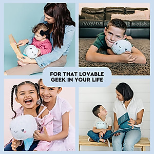 nerdbugs Brain Plush Organ- Love on The Brain- Brain Plush Organ Toy/Get Well Gift/Health Education Toy/Neuroscience or Neurology Plush Toy Organ Gift/Surgeon Gift