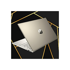 HP Pavilion 15t Laptop, 15.6" FHD Touchscreen, Intel Core i7-1355U Processor, 64GB RAM, 4TB SSD, Webcam, Backlit Keyboard, FP Reader, HDMI, Wi-Fi 6, Windows 11 Pro, Warm Gold