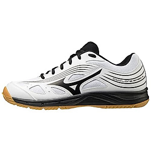 Mizuno Cyclone Speed 3 Junior Shoe - White-Black