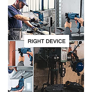 DelitonGude 7.0mm HSS M35 Cobalt Twist Drill Bits,9/32''inch High Speed Steel,Pack of 10,Suitable for Steels,Cast Iron,Stainless Steel,Copper and Other Hard Metals(7.0mm)