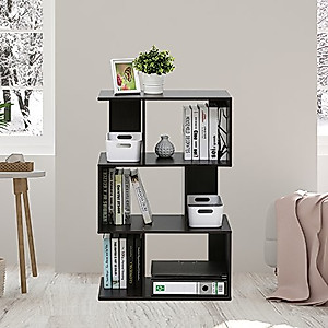FURINNO Simply Modern 3-Tier Open Book Shelf