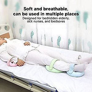 Heel Cushion Protector Pillow, Leg Hand Protector Cushion High Elastic Foam for Bed Sore Foot Pressure Sleeping Feet Leg Rest Elevated Support
