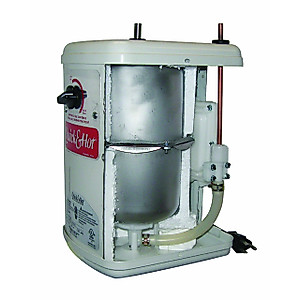 Westbrass D272H-26 Develosah 9" 2-Handle Hot and Cold Water Dispenser with Instant Heating Tank, 1-Pack, Polished Chrome