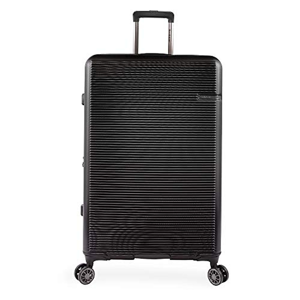 Brookstone Luggage Nelson 2pc Hardside Spinner Luggage, Black, 2 Piece Set