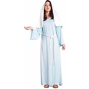 Forum Novelties Biblical Times Lady Of Faith Costume, White, Women's Standard, for Halloween or theme party