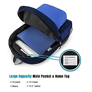 STEAMEDBUN Kids Backpack for Boys,Kindergarten Backpack for Toddler Boys Age 3-6