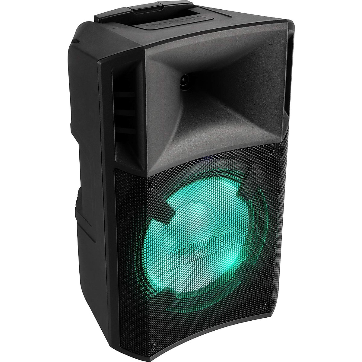 ION Audio - POWERGLOW 10" 200W 2-Way PA Bluetooth Speaker with Built-in Battery - Black
