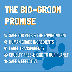 Bio-Groom Super White Shampoo and Silk Creme Rinse Conditioner - Dog Bathing Supplies, Puppy Shampoo, Puppy Conditioner, Cat & Dog Grooming Supplies for Sensitive Skin - 12 Fl Oz Each, 1-Pack