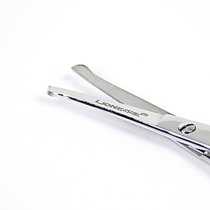 Lionesse Nose Hair Scissors, Small Scissors Round Tip Design, Hair Trimming Scissors For Hair, Nose Beard Mustache Eyebrow Scissors, Bikini Trimmer