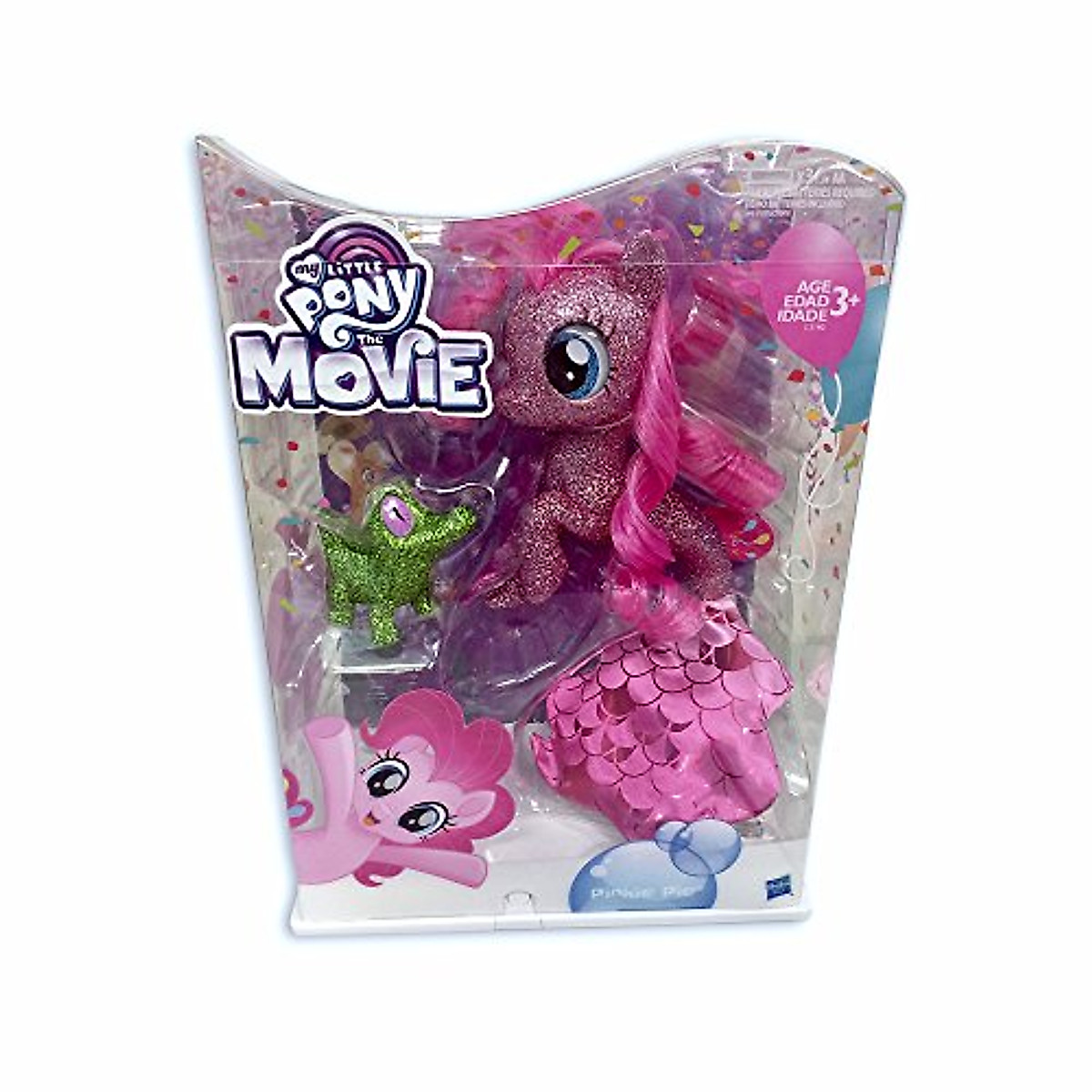 My Little Pony: The Movie Pinkie Pie Seapony Figure with Light-Up Base (Amazon Exclusive)