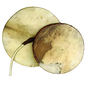 Shaman drum round with goat skin, Frame Drum, handmade … (16")