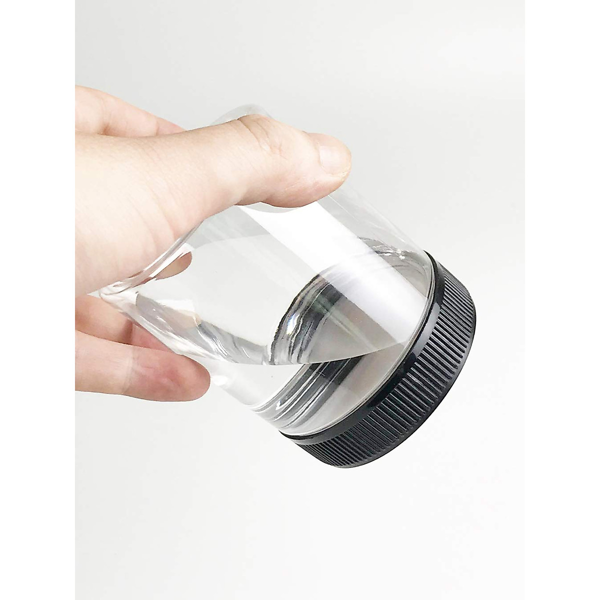 16oz Plastic Jars With Lids, Airtight Container for Food Storage, Clear Plastic Jars Ideal For Dry Food, Peanut Butter, Honey Jam,Cosmetics, Cream, Bathroom and Storage(set of16)