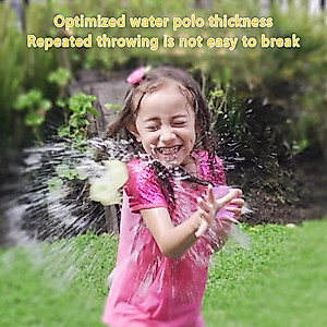 12 Pcs Reusable Water Balloons for Kids Adults, Quick Fill Magnetic Silicone Water Bomb, Outdoor Activities Water Games Toy Outside Summer Pool Party Supplies (12 Pcs)