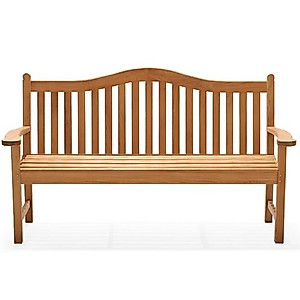 WholesaleTeak New Grade A Teak Wood Luxurious Outdoor Garden 5 Feet Bench - Terra Collection #WHBHTR5
