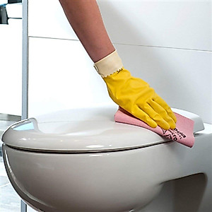 Vileda Professional | PVA Microfiber Cloth Red | All Purpose Cleaning Shammy | Synthetic Chamois Towel | Smooth & Absorbent Materials | 5 Pack