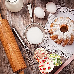 300 Count Mini Cupcake Liners Muffin Cups,Lawdiey Food Grade Baking Cups Paper (3 color)