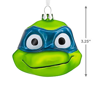Hallmark Teenage Mutant Ninja Turtles: Mutant Mayhem Raphael Christmas Ornament, Blown Glass