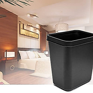 CHICIRIS Slim Trash Can, 8L Plastic Garbage Bin Rectangle Trash Bin for Kitchen Bathroom Bedroom, 10.8 x 7.9 x 11.8in (Gray)