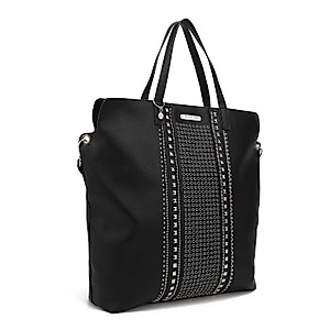 Nicole Lee Studded X-Large Tote (BLACK)