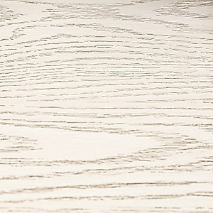 Walker Edison Wren Classic White Wash TV Console for 65 + Inch Television Fireplace Entertainment Center, 58 Inch