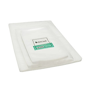 Nutri-Lock Vacuum Sealer Bags, 50 Pint (6x10) & 50 Quart (8x12) & 50 Gallon (11x16) Vac Seal Bags, Commercial Grade with BPA Free, Perfect for Sous Vide and Vac Storage
