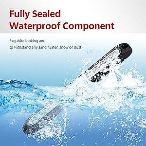 Sodcay 2 PCS Car High Brake Tail Light Strip, 15LED 12V-24V High-bright Trailer Tail Light Waterproof Assembly, Turn Tail Light, Universal Lighting Accessories for Cars (White)