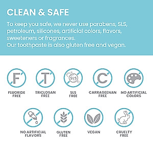 Himalaya Botanique Whitening Complete Care Toothpaste, Teeth Whitening, Fights Plaque, Fluoride Free, No Artificial Flavors, SLS Free, Cruelty Free, Foaming, Simply Mint Flavor, 5.29 Oz, 2 Pack