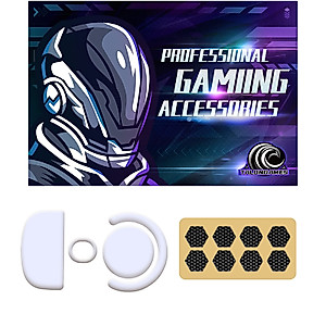 TALONGAMES Rounded Curved Edges Mouse Feet Skates Compatible with Logitech G PRO X Superlight Wireless Gaming Mouse Feet Replacement (0.8mm, Super Smooth Glide, PTFE) Pro Performance Upgrade