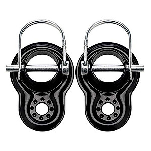 2-Pack Baby Bike Trailer Hitch – Everyday Bike Trailer Coupler Compatible w/Schwinn & Instep Bike Trailer Coupler Attachment – Quick Release Bicycle Trailer Parts for Kids, Pet & Cargo by Evo Dyne