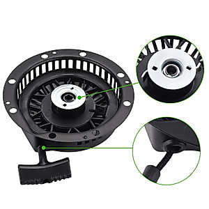 Dalom 590746 590788 Recoil Starter Assembly for Tecumseh HM80 HM100 OHH45 OHH50 OHH55 OHH60 OHH65 OHV125 TVM195 TVM220 5.5HP 10HP Engine Replace for 590736 590748 590748A 590671