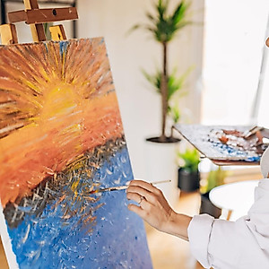 Diymood Paint by Numbers for Adults Shark, DIY Oil Painting Marine Life Acrylic Paint by Number Kits for Adults Beginner for Home Wall Decor 16x20 inch