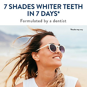 LOVE YOUR TEETH Whitening Device Kit - Teeth Whitening System with LED Blue Light Mouthpiece - Home Teeth Whitener - Clinically Tested Whitening Kit for Stained Teeth - 7 Shades Whiter Teeth in 7 Days