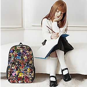 KIFRAL anime backpack 3D Printed Backpacks Laptop Backpack Travel Bag (anim)