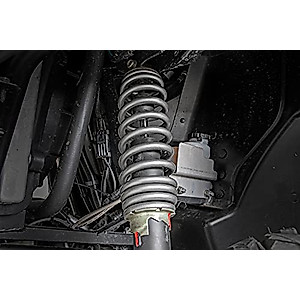 Rough Country Front Dual Rate Coil Springs for 13-22 Polaris Ranger - 9605 Black