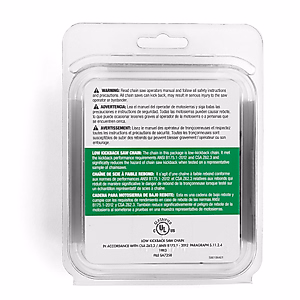 Husqvarna X-Cut SP33G 16 Inch Chainsaw Chain, 325" Pitch, 050" Gauge, 66 Drive Links, Pre-Stretched Chainsaw Blade Replacement with Superior Lubrication and Low Kickback,Grey