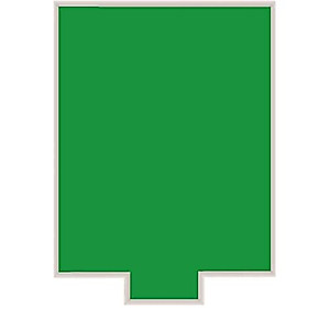 WaterWarden Inground Pool Safety Cover 16’ x 32’ with Center End Step, 15-Year Warranty, UL Classified to ASTM F1346, Triple Stitched for MAX Strength, Abrasion Resistant, Hardware Included Green Mesh