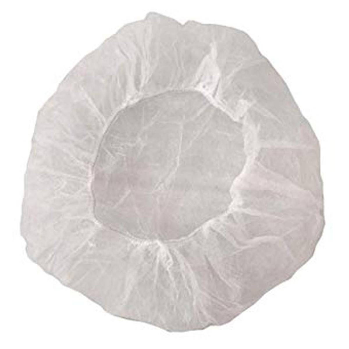 100 PCS--21", Disposable Bouffant (Hair Net) Caps, Spun-Bounded Poly, Hair Head Cover Net, Non-Woven, Medical, Labs, Nurse, Tattoo, Food Service, Health, Hospital