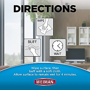 Weiman Electronic & Screen Disinfecting Wipes - Safely Clean and Disinfect Your Phone, Laptop Keyboard, Tablets, Lens Wipes - 30 Count | 2 Pack with MicroFiber Towel Included