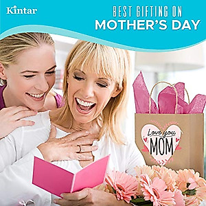 Brown paper bags with handles 100 pack 50pcs of 6.25"x3.5"x8" & 50pcs of 8"x4.5"x10.5" - paper bag, well made quality bags, brown bags with handles bulk, kraft paper bags bulk, small paper bags