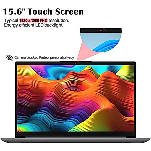 Lenovo 2023 IdeaPad 3i Laptop - Intel Core i5-1155G7-15.6" FHD (1920 x 1080) Touch Screen - 24GB Memory - 1TB SSD - Windows 11 Pro - Abyss Blue – w/HDMI Cable