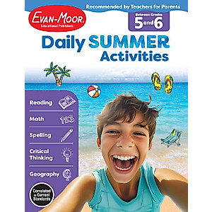 Evan-Moor Daily Summer Activities, Grade 5-6