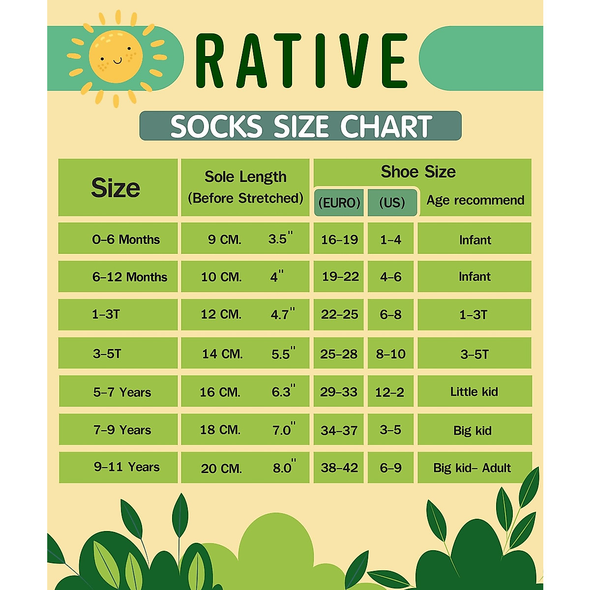 RATIVE Non Skid Anti Slip Slipper Cotton Crew Socks With Grips For Baby Toddlers Kids Boys (3-5T, 6-pairs/RB-711)