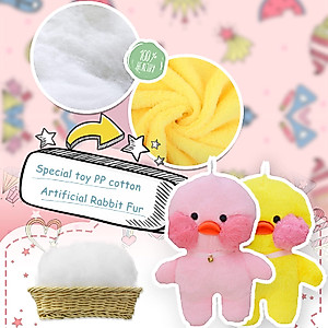 MOCOST Soft Duck Plush Doll, Cute Duck Stuffed Animal Plush Toy, Birthday for Kids Girls Sweetie, 12inch/30cm