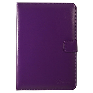 Visual Land Prestige ELITE 10QL 10.1 Inch Quad-Core Android 5.0 Lollipop 16GB Tablet with Keyboard Case - Purple