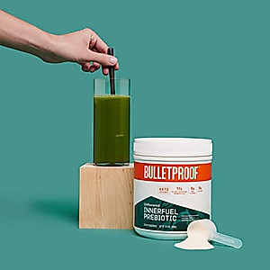 Bulletproof Unflavored Innerfuel Prebiotic Fiber Powder, 13.4 Ounces, Supplement for Gut Health, Digestive Health and Immune Support