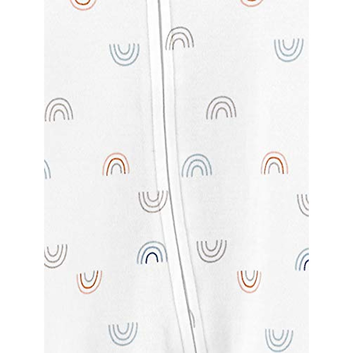 Simple Joys by Carter's Unisex Babies' Cotton Footed Sleep and Play, Pack of 3, Llama/Rainbow/Bear, 0-3 Months