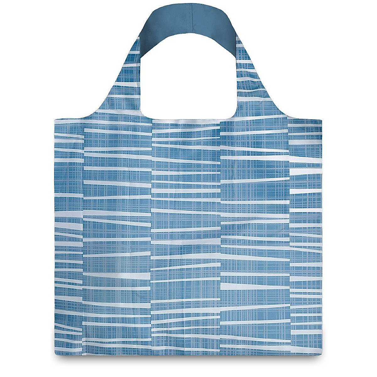 LOQI Elements Water Reusable Shopping Bag, Blue